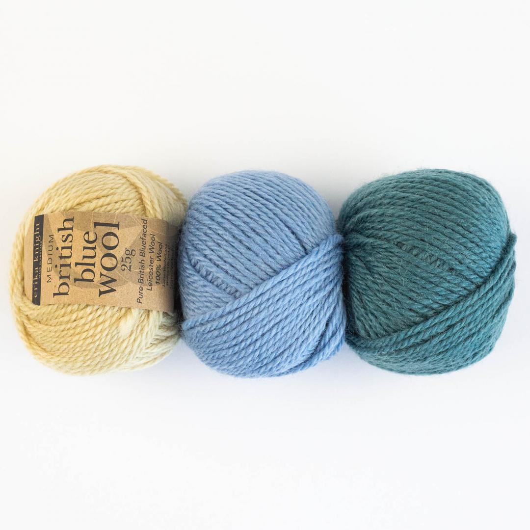 British Blue Wool 25g – Selected Yarns